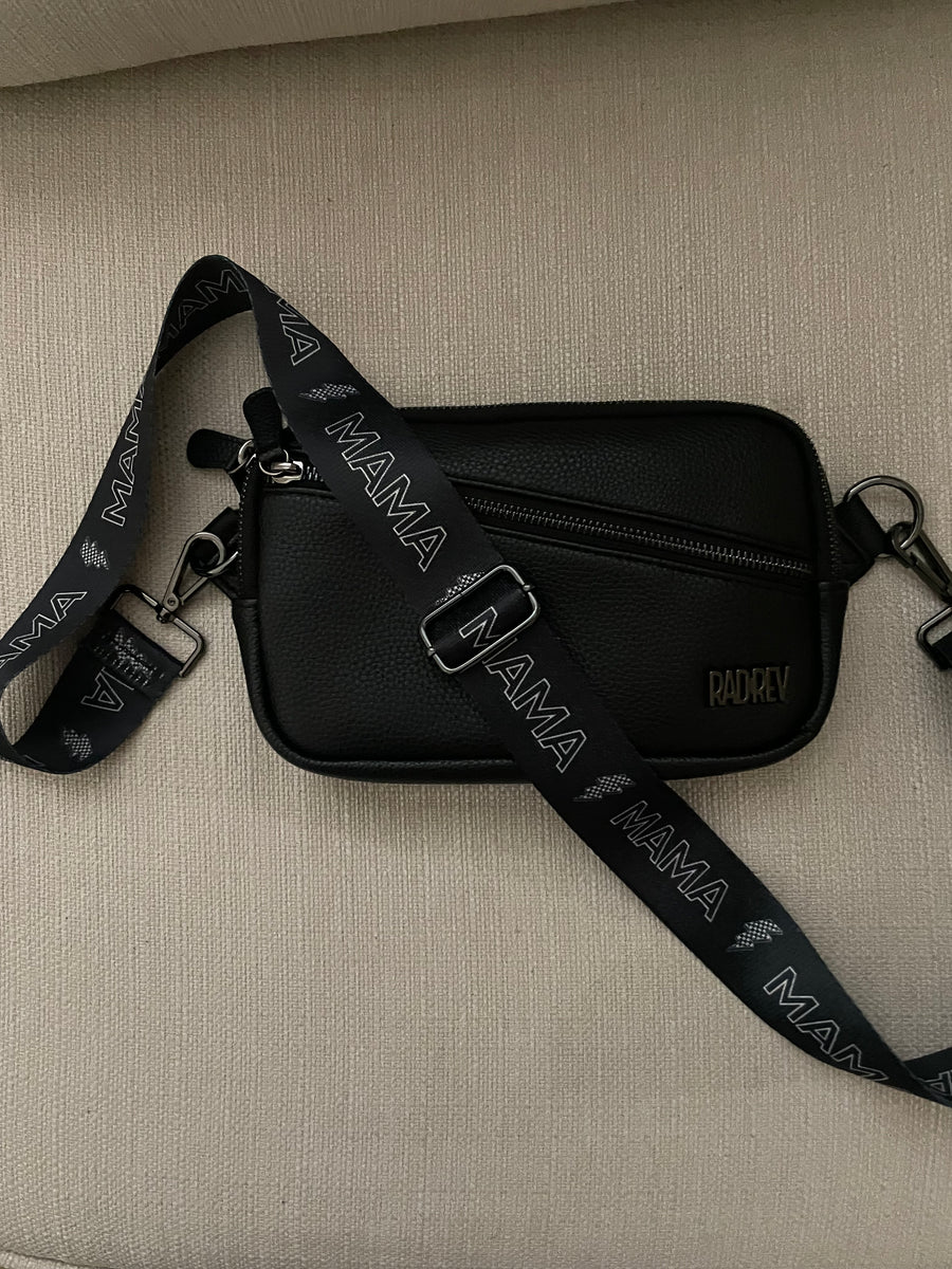 Black & White Mama Lightning Bolt Strap – Reece & Co. By Kiana