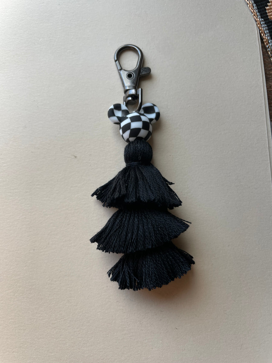 Checker MOUSE EAR KEYCHAIN – Reece & Co. By Kiana